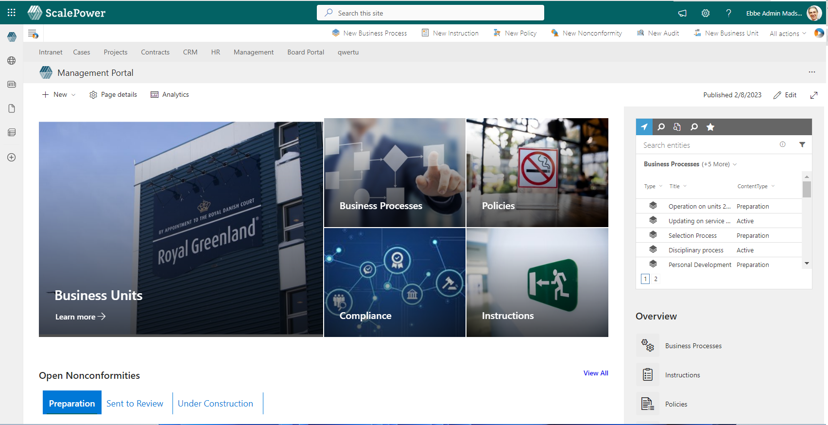 QMS - Quality Management in Microsoft 365