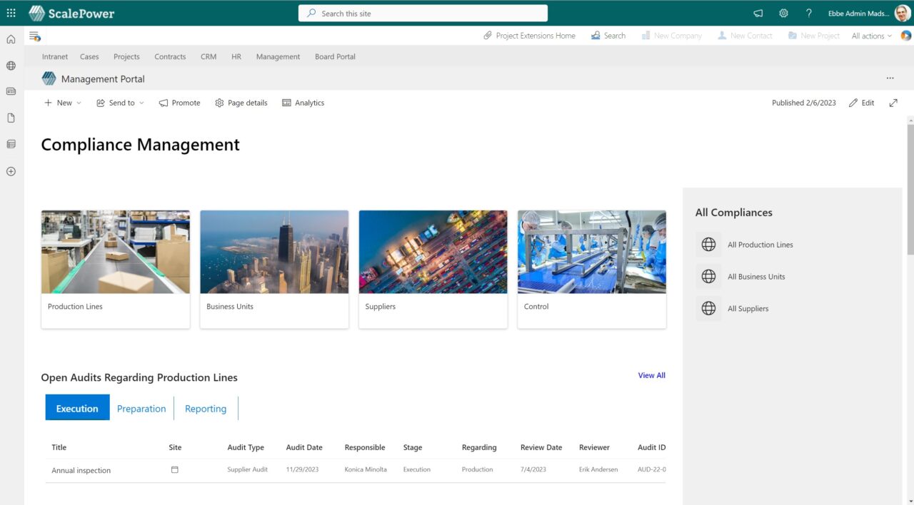 QMS - Quality Management in Microsoft 365